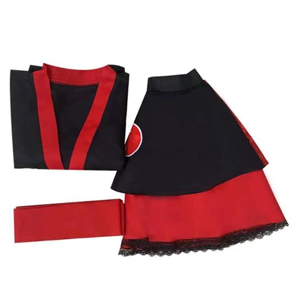 Dresses | Anime Naruto Akatsuki Kimono Halloween Cosplay Costume Xl ...